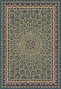 XXXLutz VINTAGE KOBEREC, 120/170 cm zelená Dieter Knoll - Vintage koberce - 007759064060