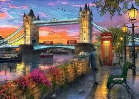 Ravensburger Západ slunce u Tower Bridge / 1000 dílků / od 12 let