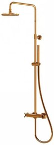 Steinberg 250 - Sprchový set s termostatem, průměr 200 mm, růžové zlato 250 2721 RG