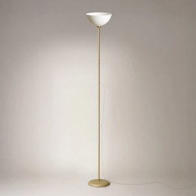 Stojací lampa Zack, 1x bílé PVC stínítko, be