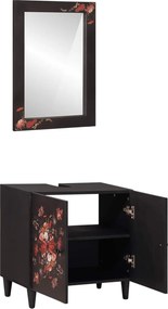 Sada koupelnových skříněk 2 ks 62 x 33 x 58 cm 3310141
