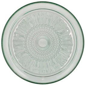 Bitz Skleněný talíř Kusintha 25 cm Green