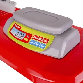 Dětský obchod – supermarket s vozíkem a doplňky