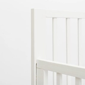 NEW BABY Dětská postýlka New Baby BASIC se stahovací bočnicí bílá