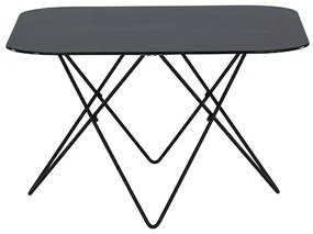 Tristar konferenční stolek černý 80x80 cm