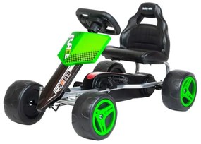 Dětská šlapací motokára Go-kart Baby Mix Speedy zelená