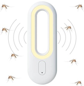 Przyjaciele Ultrasonický elektrický repelent proti hmyzu komářům a dalšímu hmyzu noční lampka