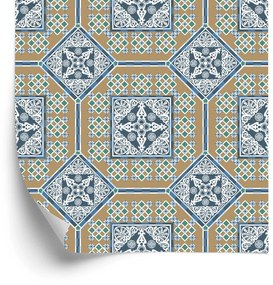 Tapeta Na Zeď Krásná Zdobená Marocká Mozaika Vliesová tapeta 53x1000