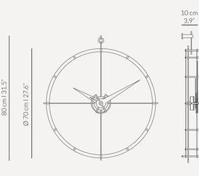Nomon Doble G 80cm - luxusní hodiny které upoutají každého