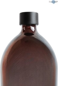 Dávkovač mýdla MONA 1 000 ml s černým těsnícím uzávěrem