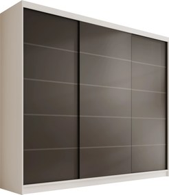 ADRK Furniture Posuvná skříň Andy 250 ADRK-SW-AND-WB-250