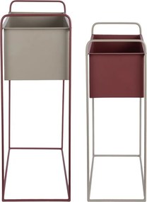 Kovové stojany na květiny v sadě 2 ks (výška 65 cm) Reina – PT LIVING