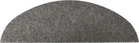 Samolepicí rohože na schody 30 ks šedé 56x17x3 cm 3365910
