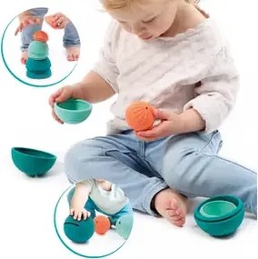 Ludi Míčky silikonové Ball in Ball / od 6 měsíců