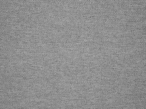 Světle šedá kontinentální postel 160x200 cm DUCHESS Beliani