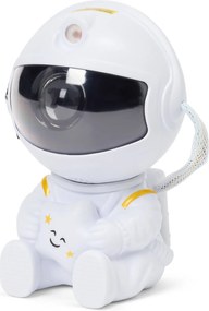 Tchibo - Projektor hvězdné oblohy s LED »Astronaut« - barva: bílá