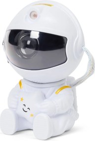 Tchibo - Projektor hvězdné oblohy s LED »Astronaut« - barva: bílá