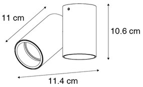 Designové bodové světlo bílé nastavitelné - Michael