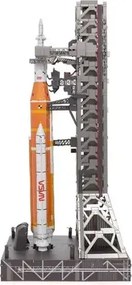 Metal Earth 3D puzzle Premium Series: Raketa Artemis / 115 dílků / od