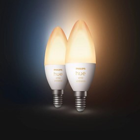 Philips Hue svíčka White Ambiance 2x E14 5,2W