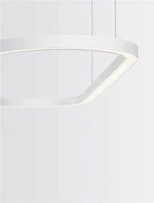 Závěsné LED svítidlo NOVA LUCE CUPPE 58W 3000K bílé 9345625