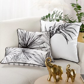 DEKORAČNÍ POVLAK NA POLŠTÁŘ PREMIUM PALOMA 45X45 CM LISTY