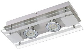 Briloner 3552-022 - LED Stropní svítidlo PURISTA 2xLED/5W/230V