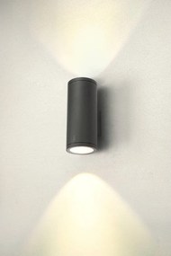 LA 1003441 ENOLA ROUND UP/DOWN L Outdoor, nástěnné LED svítidlo, antracitové, CCT 3000/4000K - BIG WHITE (SLV)