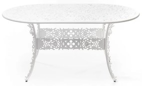 Seletti designové zahradní stoly Oval Aluminium Industry Collection