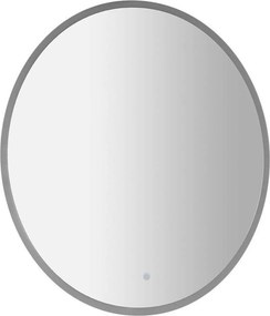 Sapho - Zrcadlo s LED osvětlením, průměr 80 cm, s dotykovým senzorem VS080S