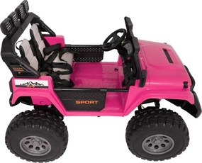 Elektrické autíčko Extreme Sport 4x4 růžové