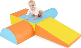 Costway 5 KS. Pěnové stavební kostky, měkké stavební kostky