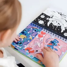 TOTUM Nalepování podle čísel Stitch / Kreativní blok / samolepky a oma