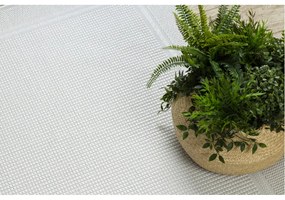 Kusový koberec Duhra bílý 140x190cm