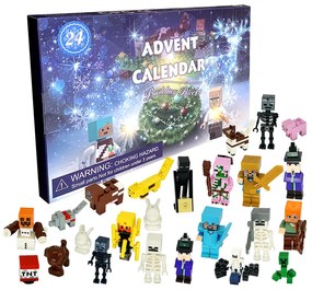 Adventní kalendář - Minecraft figurky Varianta: varianta 1