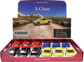 KINSMART Model auta Mercedes-Benz X-Class / Kov a plast / 1:42 / 13 cm