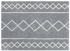 Lorena Canals koberec 120 x 160 kosočtverce, šedý - Bereber
