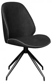 Kancelářská židle otočná MONTE CARLO House Nordic, ekokůže černá House Nordic 1001351
