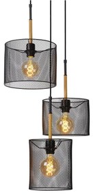 Lucide 45459/03/30 - Lustr na lanku BASKETT 3xE27/40W/230V