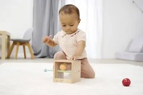 EICHHORN Montessori box / 3 tyčky, 2 míčky / dřevo / od 12 měsíců