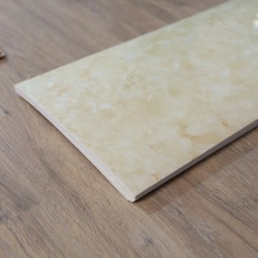 Samolepicí panely na zeď v sadě 6 ks 60x30 cm Cream Onyx – SP TREND