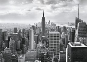 Komar Papírová fototapeta NYC Black and White, 368 x 254 cm