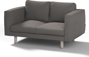 Potah na pohovku IKEA Norsborg 2-místná barva šedá látka pletený vzor