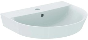 Ideal Standard Connect Air - Umyvadlo 55x46 cm, s přepadem, otvor pro baterii, bílá E069801