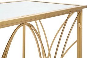 Designová konzole Parsons 120 cm zlatá