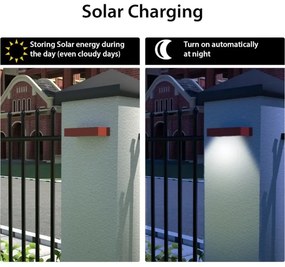 VELAMP LED solární světlo SL243 se senzorem