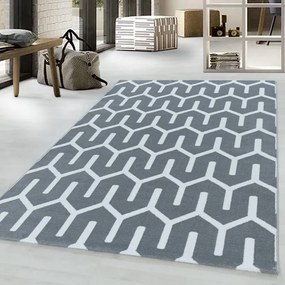 Vopi | Kusový koberec Costa 3524 grey - 140 x 200 cm