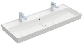 Villeroy & Boch Villeroy &amp; Boch COLLARO - Umyvadlo 1200x470x160 mm, s přepadem, bílá Alpin CeramicPlus 4A33C4R1