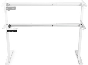 Elektricky výškově nastavitelný rám psacího stolu s motorem 110-160 cm DV-201ODF - bílá
