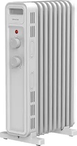 SENCOR SOH 3409WH bílá / olejový radiátor / 800-1200-2000W / 3 úrovně